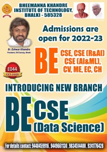 Bheemanna Khandre Institute of Technology, Bhalki